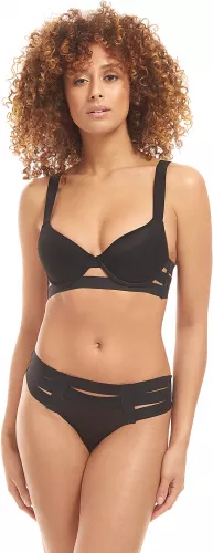 Sutien cu burete Angelina Black 85 C yvig_224402150 - domo.ro