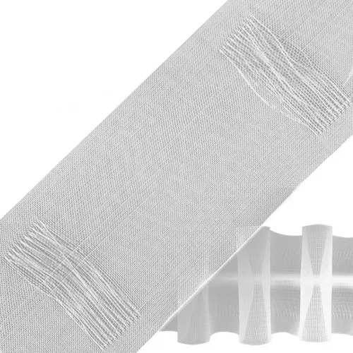 Set draperii blackout model floral cu rejansa transparenta cu ate ...