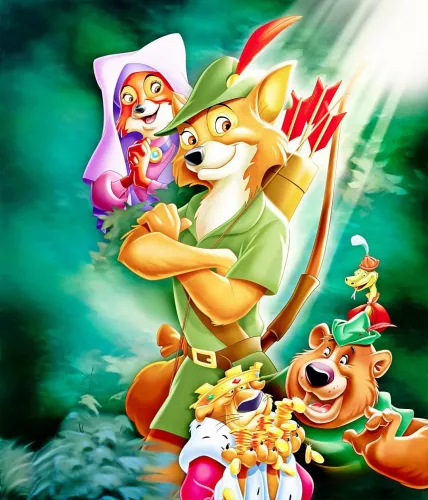 Fototapet autocolant Robin Hood 150 x 205 cm