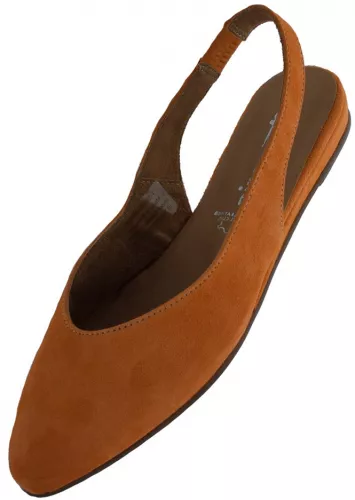 Balerini dama din piele naturala Tamaris 1-29406-24-11-O-10 orange ...