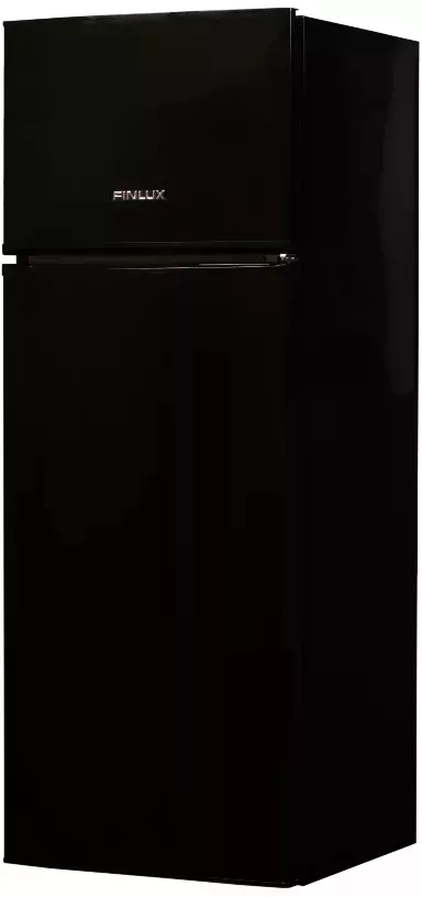 Frigider cu doua usi Finlux FXRA 260B Clasa F 213 l H 144 cm Negru ...