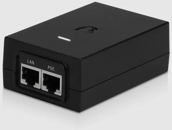 Adaptor retea Ubiquiti PoE 24V-30W Eu Power Adapter LAN 5060Hz poe-24-30w - domo.ro