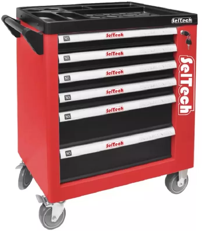 Dulap de scule profesional cu 6 sertare SelTech ST8006 - domo.ro