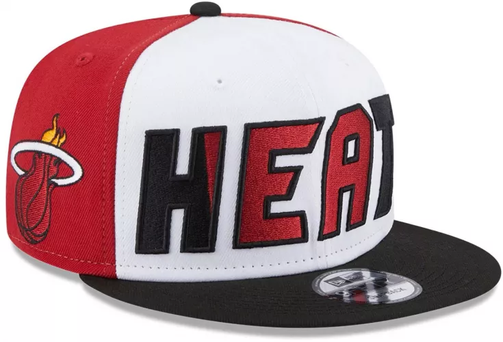 Sapca New Era 9fifty Miami Heat NBA Back Half 60298438-Rosu - domo.ro