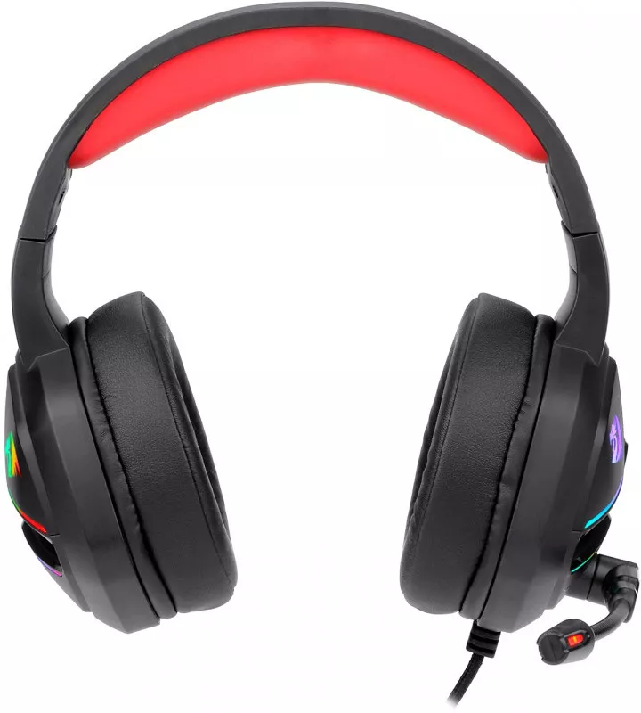 Casti Gaming Redragon Ajax iluminare RGB Negru h230-bk - domo.ro