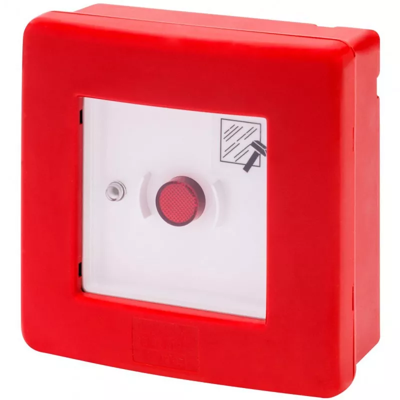 Buton panica rosu GW42201 - domo.ro