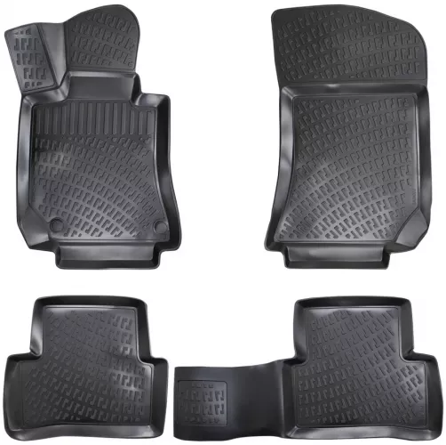 Set covorase auto din cauciuc tip tavita Mercedes E Class W212 2010-2016 58876 - domo.ro