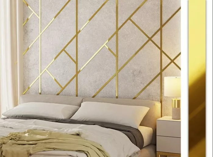 Platbanda inox auriu lucios 270 x 20 x 0 06 cm P20A - domo.ro