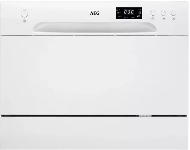 Masina de spalat vase incorporabila AEG FFB21200CW 6 seturi 6 programe ...