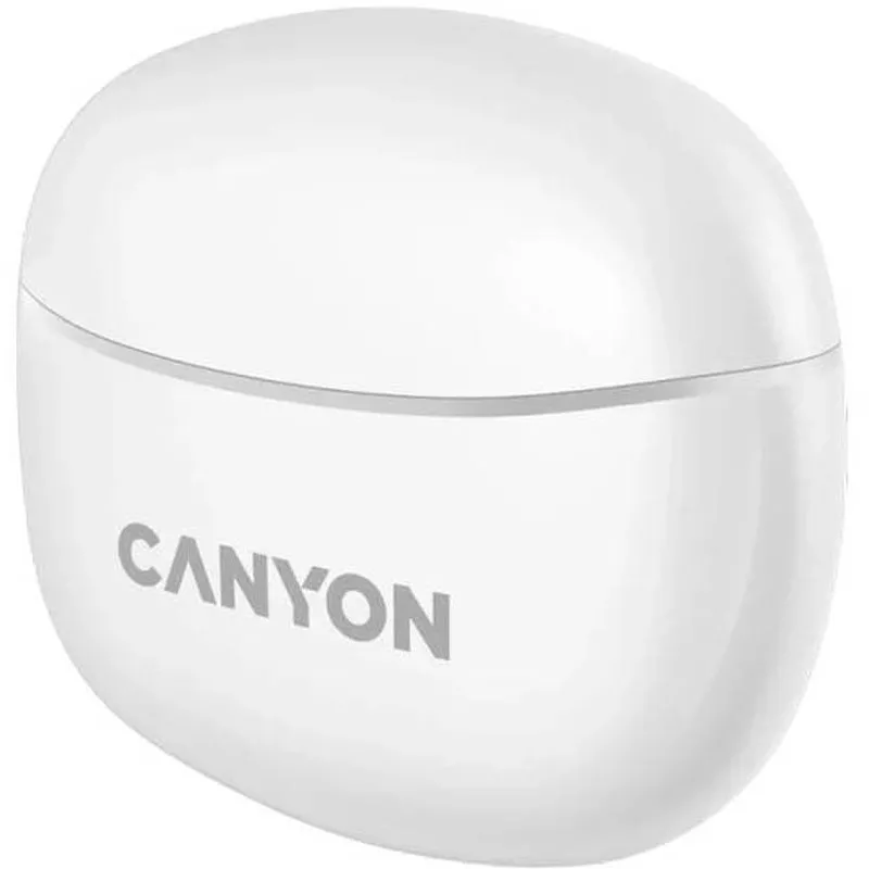 Casti Canyon TWS5 Wireless Stereo White CNS-TWS5W - domo.ro