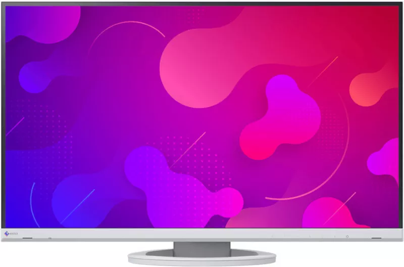 Monitor LED Eizo FlexScan EV2760-WT 27 inch QHD IPS 5 ms 60 Hz ev2760 ...