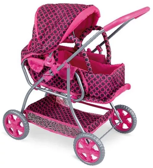 Carucior pentru papusi tip landou Lily aky81084 - domo.ro