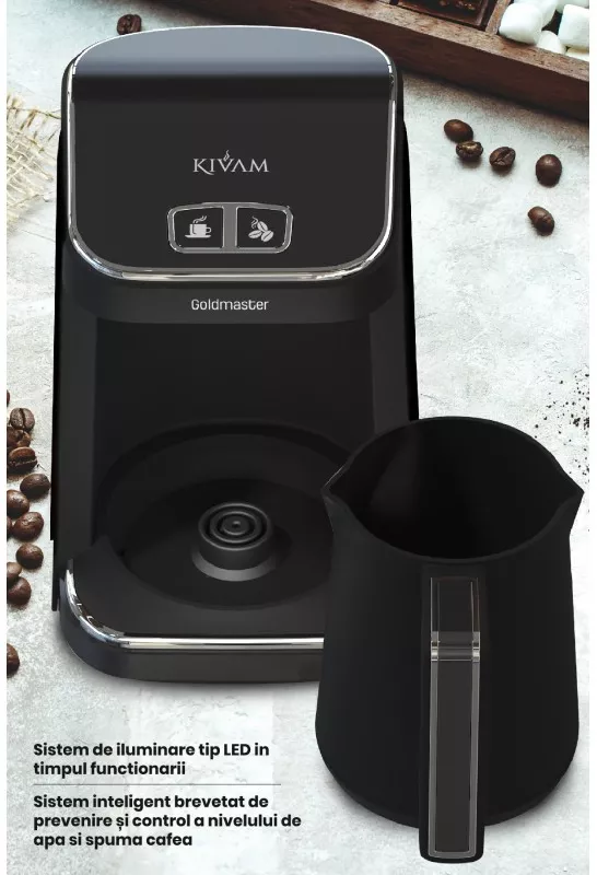 Aparat pentru cafea turceasca KIVAM GM-8380S Negru 480W GM-8380S - domo.ro