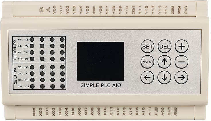 Controller PLC 16-in 16-out Relay cu RS485 DC24V 1373 - domo.ro