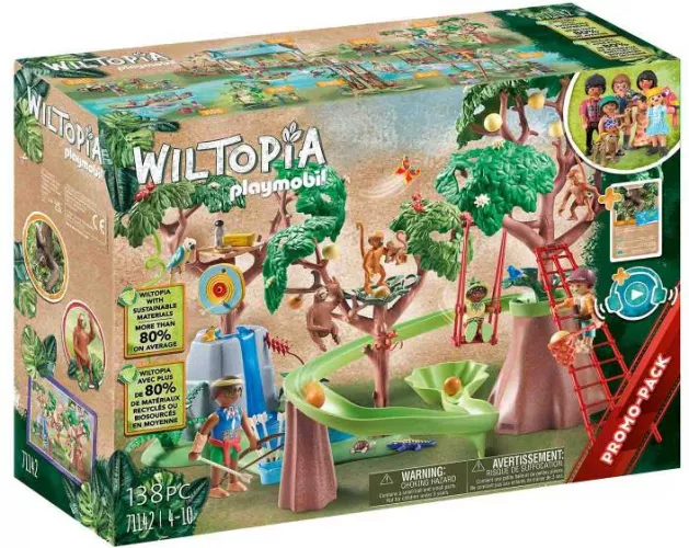 Playmobil Wiltopia - Loc de joaca in jungla tropicala ART_PM71142 - domo.ro