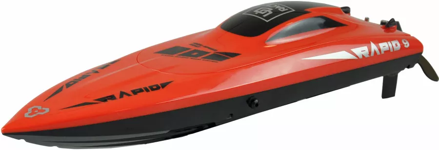 Barca RC cu telecomanda Rapid Warrior / Lungime 42 cm / 2 4 GHz / Viteza 30