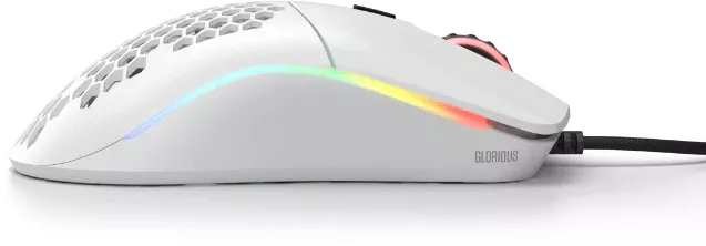 Mouse Gaming Glorious PC Gaming Race Model O- Matte GOM-WHITE