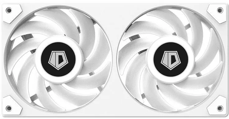 Ventilator / radiator ID-Cooling ICEFAN 240 Snow ARGB - domo.ro