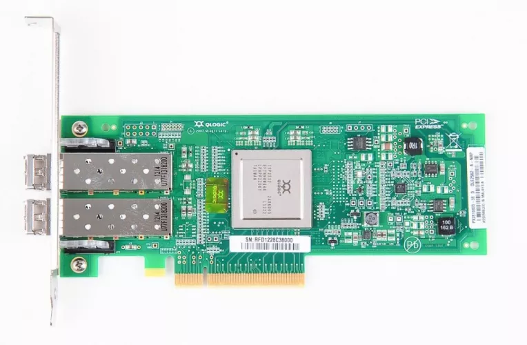 HPE AJ764-63002 82Q 8Gb Dual Port PCIe Fibre Channel Host Bus Adapter Qlogic - domo.ro