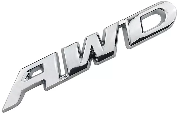 Sticker emblema AWD auto Toyota Subaru Honda 4X4 Off Road SUV VT-AWD