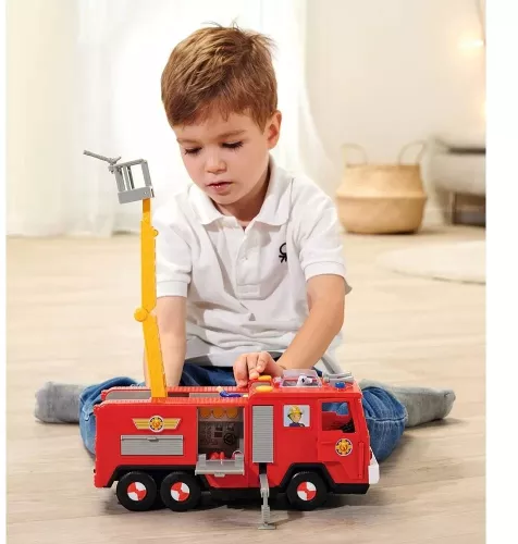 Masina de pompieri Simba Fireman Sam Jupiter Pro S109252516038 - domo.ro