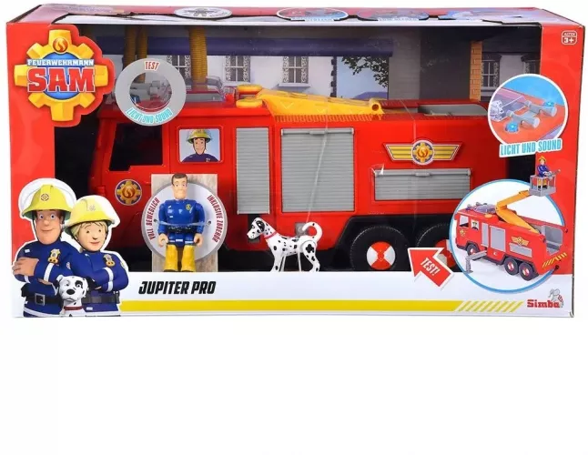 Masina de pompieri Simba Fireman Sam Jupiter Pro S109252516038 - domo.ro