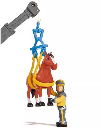Masina de pompieri Simba Fireman Sam Phoenix cu figurina si cal ...