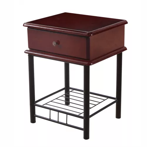 Noptiera stejar inchis negru CELESTA 2 NEW tk-0000237922 - domo.ro