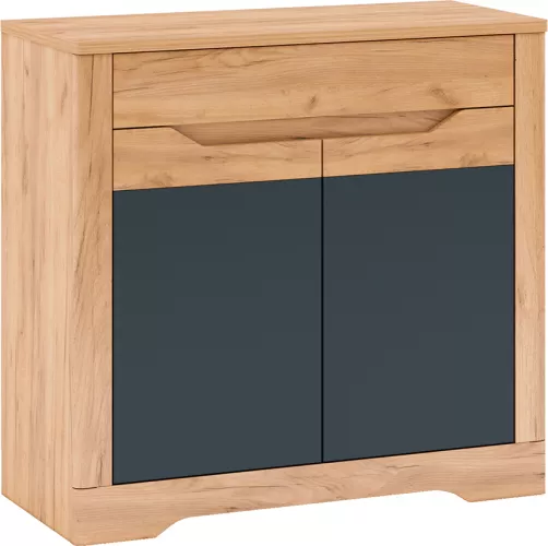 Scrin G stejar craft artizanal gri grafit FIDEL tk-0000264033 - domo.ro