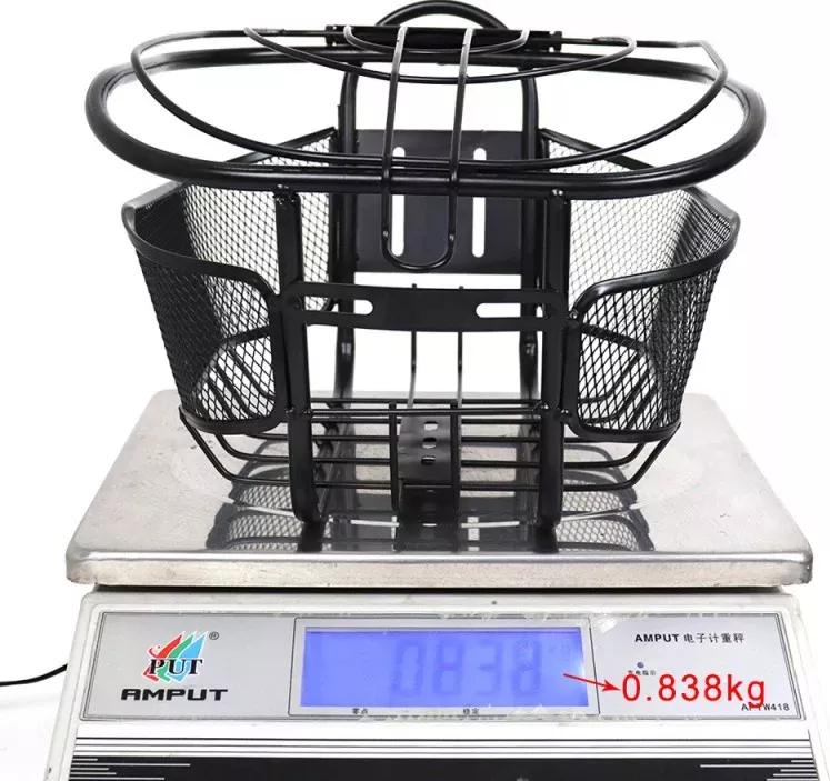Cos pentru bicicleta cu capac metalic montare frontala 28x21x19 cm ...