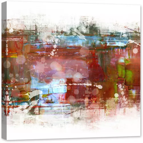 Tablou luminos in intuneric GlowforHome Imagine pictura abstracta ...