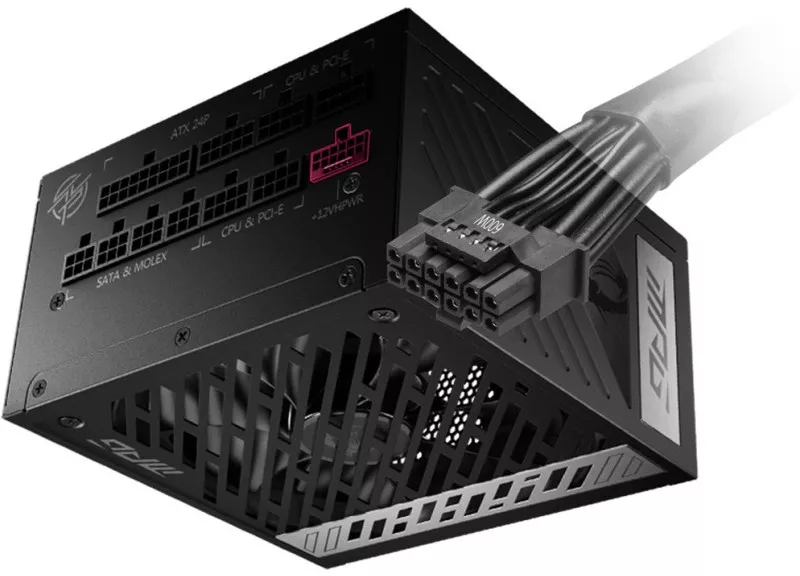 Sursa MSI MPG A1000G PCIE5 80+ Gold 1000W ATX Full Modulara MPG A1000G ...