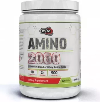 Amino 2000 300 Tablete Aminoacizi din hidrolizat de zer Pure Nutrition USA