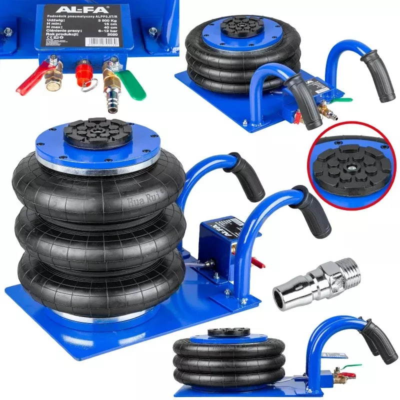 Cric pneumatic 3.5 Tone profesional cu perna de aer vulcanizare ALPP3 ...