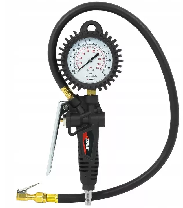 Pistol pneumatic profesional umflat roti cu manometru 12bar 70cm ...