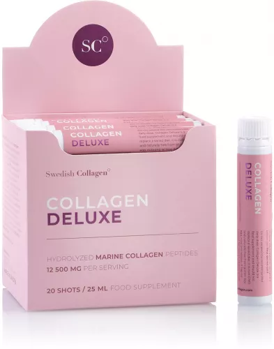 Colagen Deluxe din Peste Hidrolizat Lichid Tip 1 si 3 cu 12.500mg ...