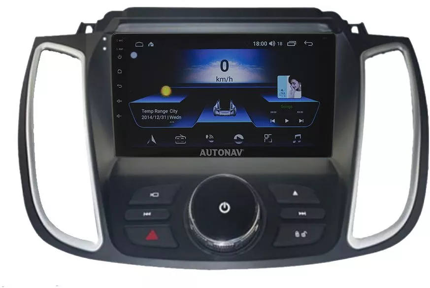 Navigatie AUTONAV PLUS Android GPS Dedicata Ford Kuga 2 Dupa 2012 Model ...