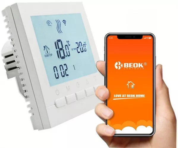 Termostat Digital Programabil internet Wifi Centrala Termica control ...