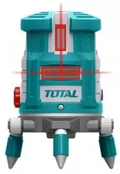 Nivela cu laser TOTAL raza 30m Precizie de nivelare ± 1 mm la 5 m - TOTAL - domo.ro