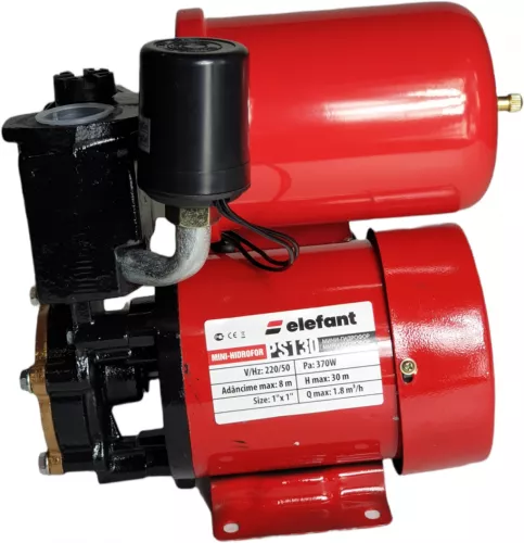 Mini Hidrofor Aquatic Elefant PS130 silentios 0.37 kW turbina bronz max ...