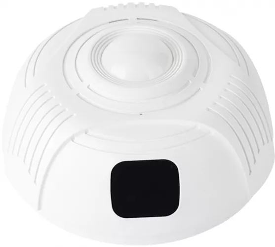 Detector Fum cu Camera Ascunsa Full HD Rotatie senzor 330 grade WIFI IP ...