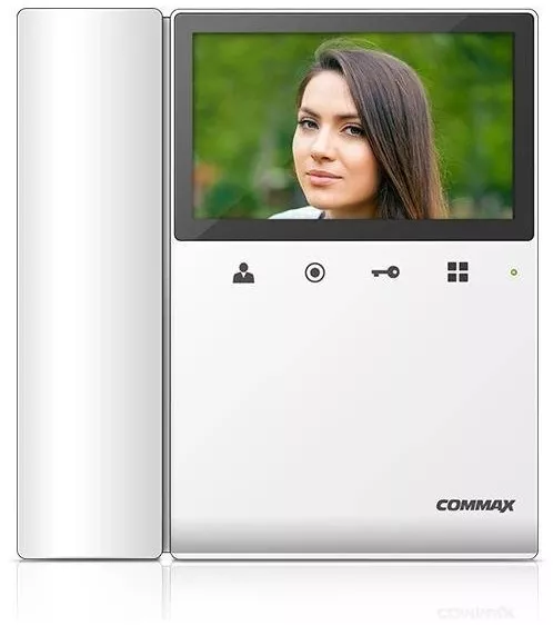 Kit videointerfon color format din monitor LCD 4 3&rdquo cu receptor ...