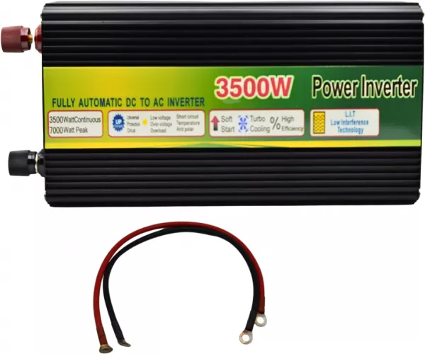 Invertor auto 3500W 12V cu USB si priza 220V MRKT8082 - domo.ro
