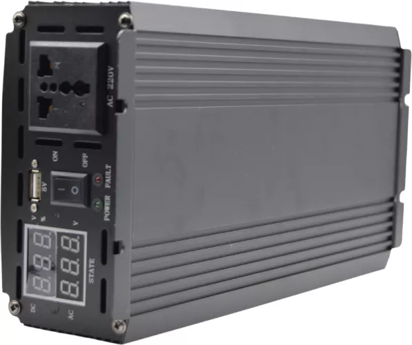 Invertor auto 3500W 12V cu USB si priza 220V MRKT8082 - domo.ro