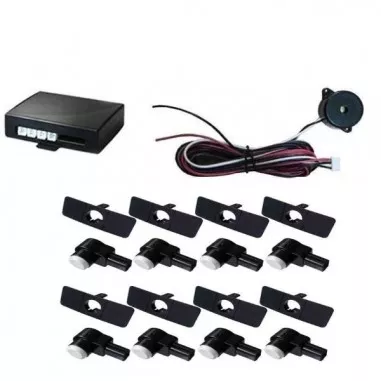 Senzori parcare fata spate cu 8 senzori si avertizare sonora S200-8 tip OEM de - domo.ro