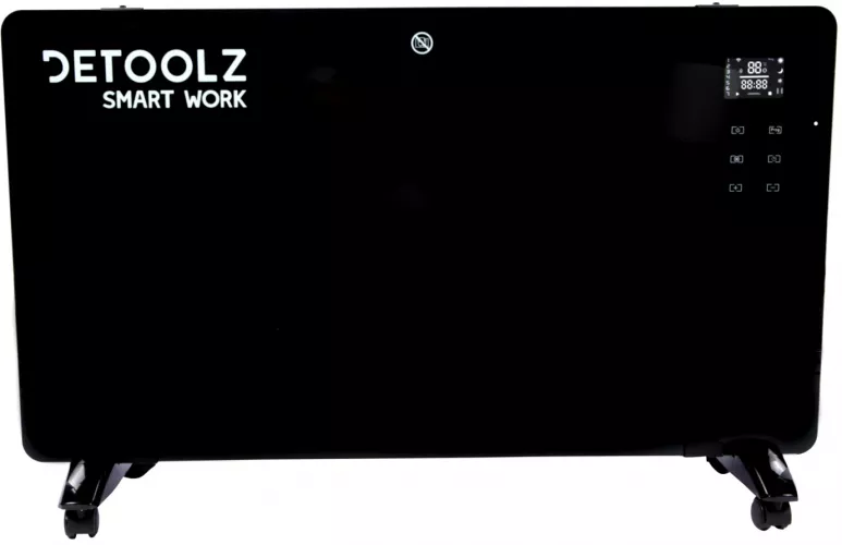 Convector electric Detoolz 1000W/2000W Wifi negru z1mj_437012582