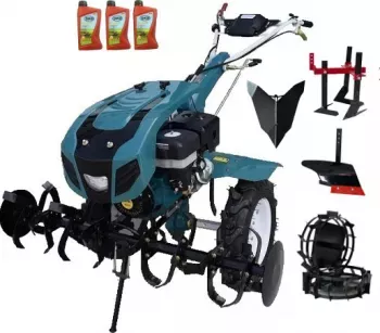 Motocultor Profesional DAKARD Hs 1100D NEW 16 Cp cu Roti Metal Plug ...