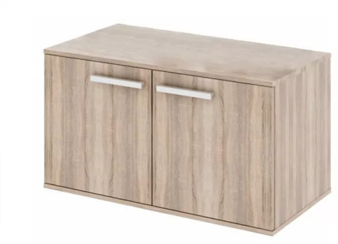Dulap 2 usi mdf laminat stejar sonoma Dunaj 90x50 8x47 cm 0000186175 ...