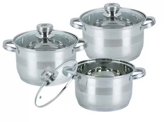 Set oale inox Bohmann 6 piese capace yena btas_131849767 - domo.ro