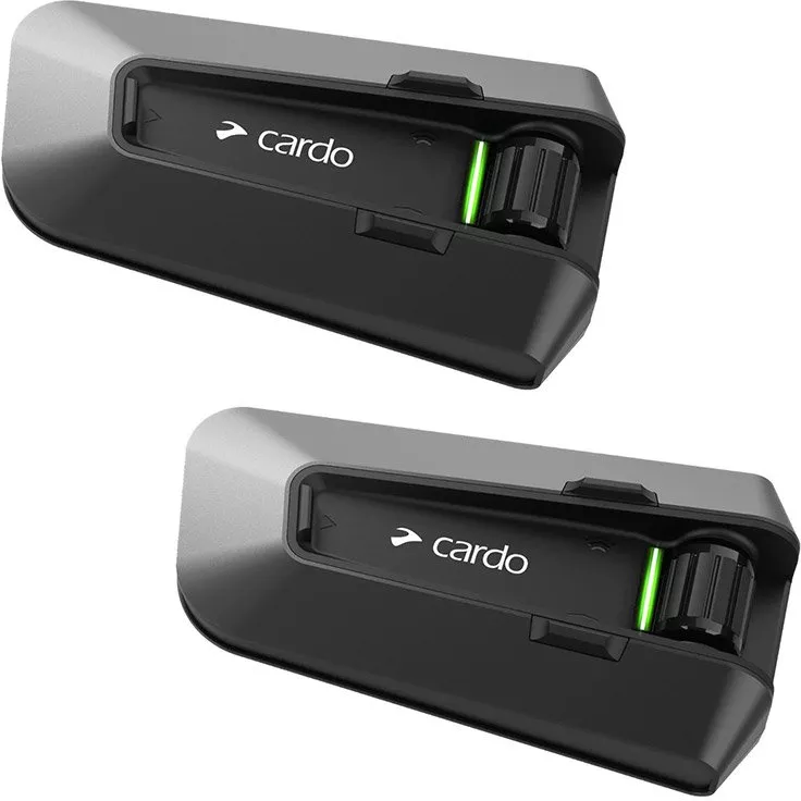 Sistem Comunicare moto Cardo Packtalk EDGE Dual Pack difuzoare JBL ...